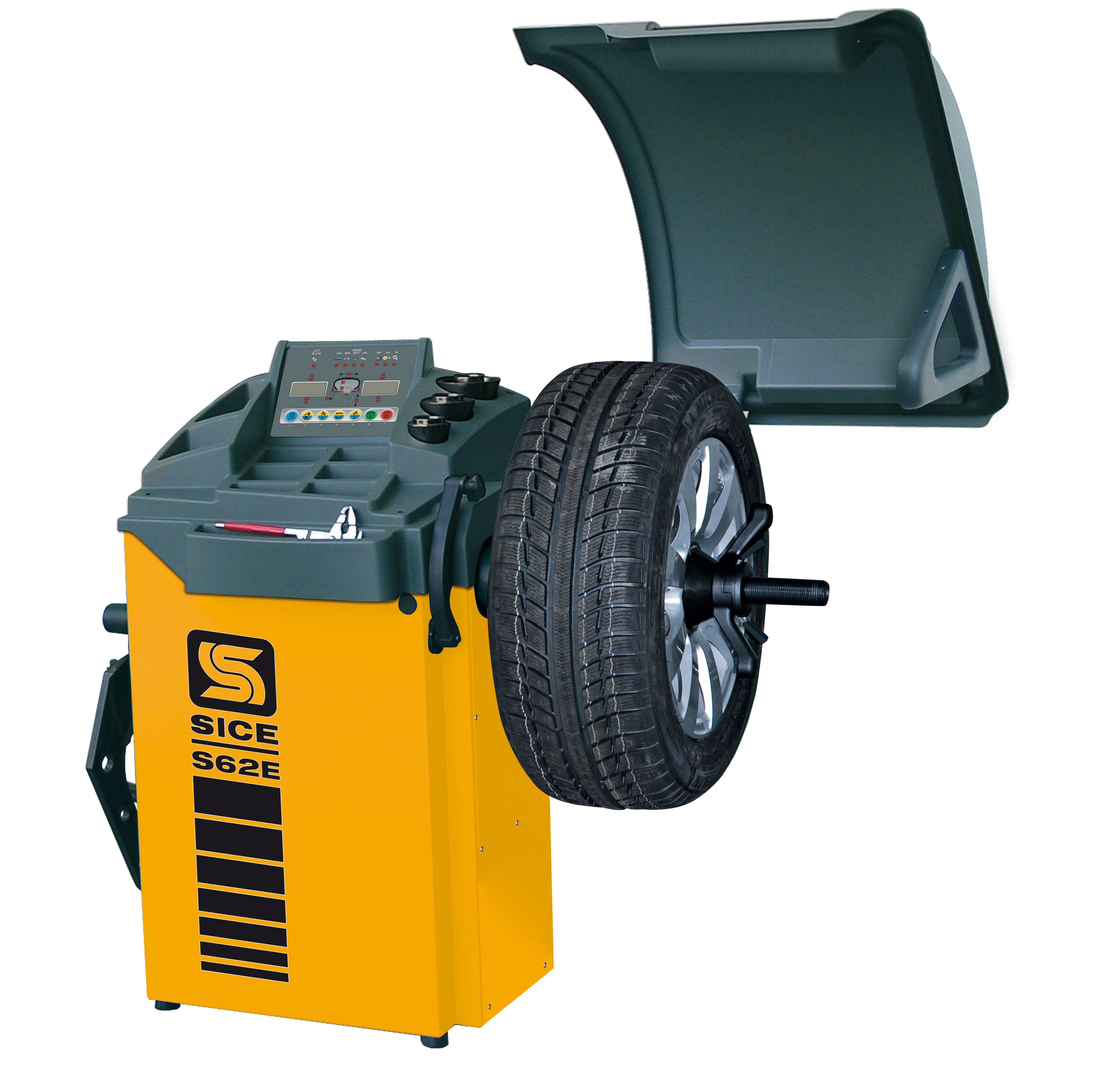 S62E 28" Manual Data Input Wheel Balancer - MS62E-1 - Auto4